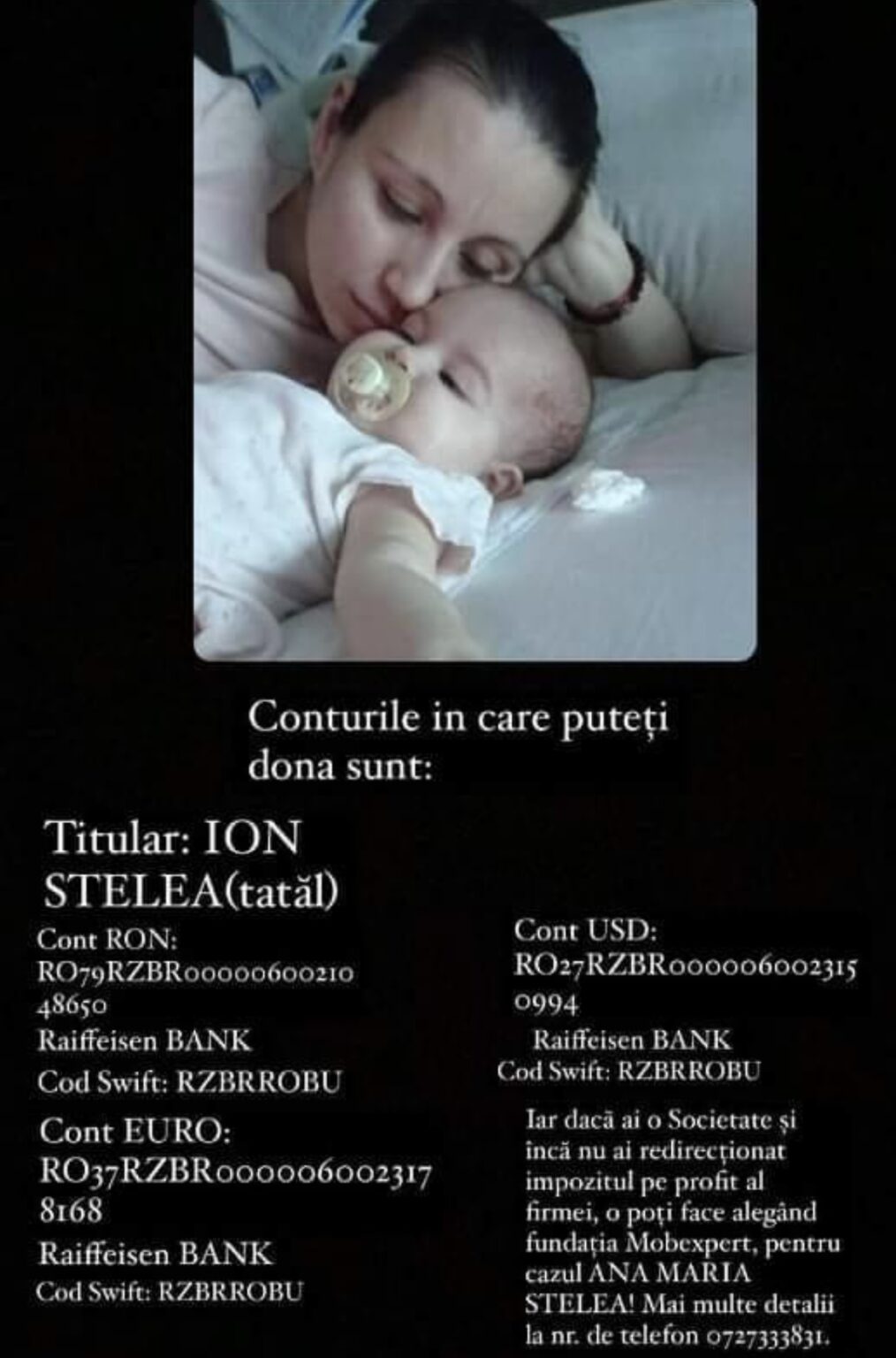 Ajutor! Micuța Ana Maria din Pitești suferă de o boală rară – Ziarul ...