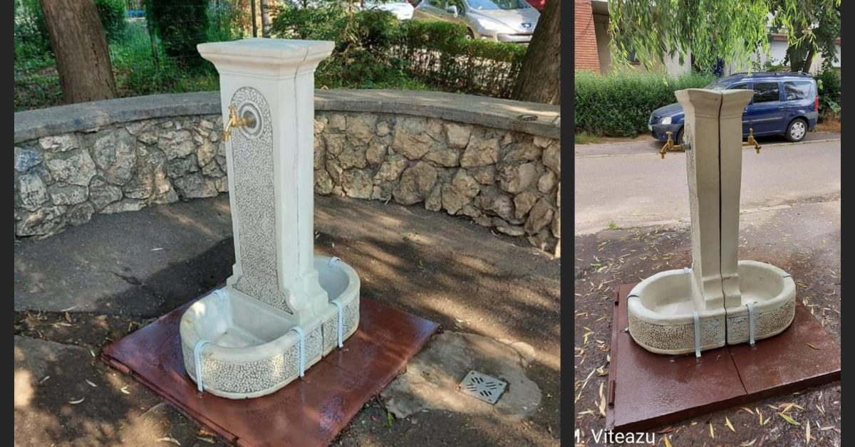 Cișmele noi în Pitești – Ziarul Argeşul - ediţia online