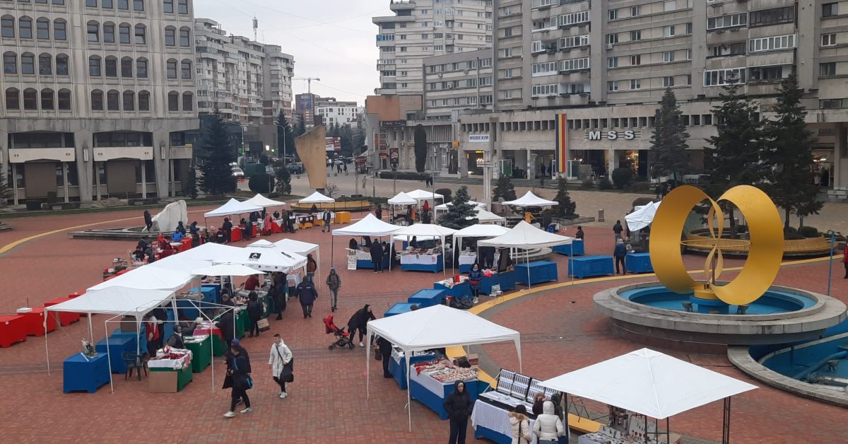 Târgul de Mărțișor din Piteşti, o umbră palidă a ceea ce a fost ...