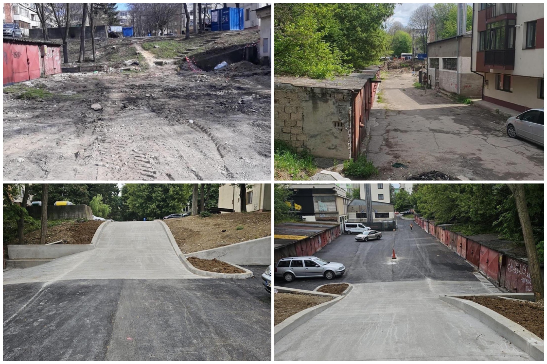 Pitești: Lucrări de modernizare finalizate în zona Constructorilor ...
