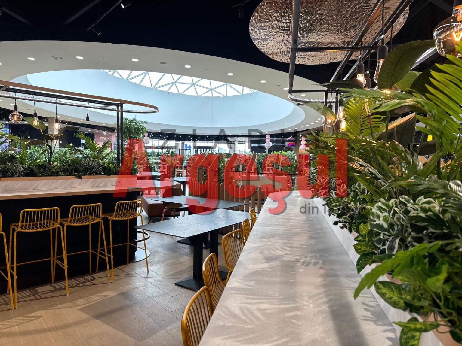 Primele imagini din interiorul Argeș Mall înainte de marea deschidere ...