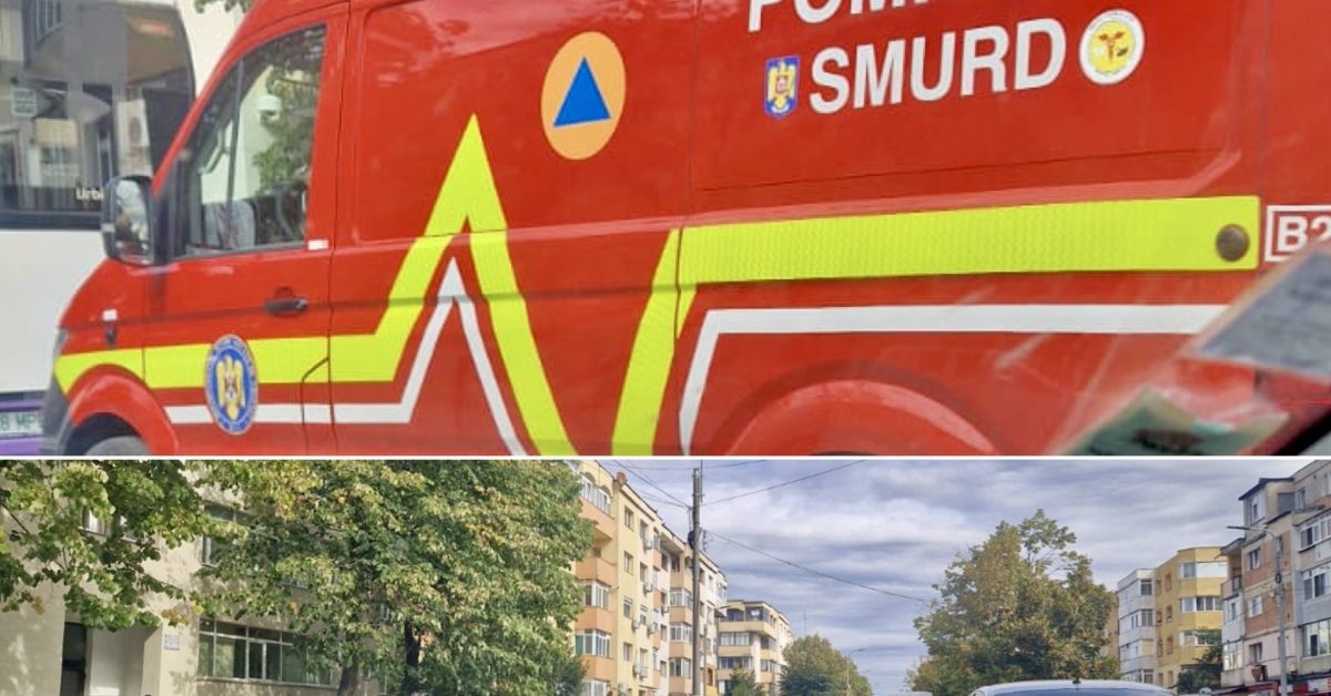 Femeie rănită într-un autobuz din Pitești. Un echipaj SMURD și Poliția ...
