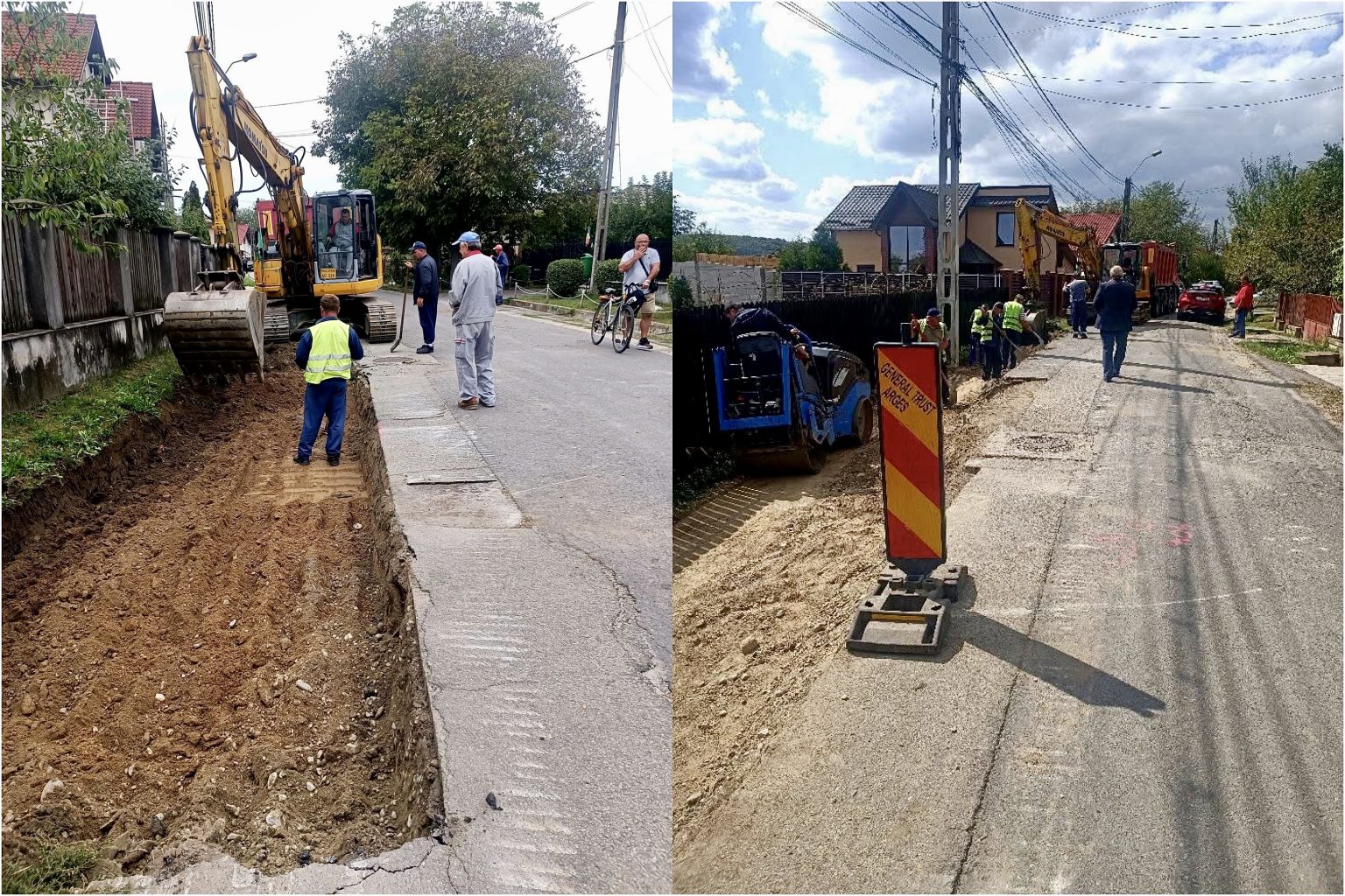 Investiții importante în comuna Bascov. Gaze și canalizare în satul Uiasca